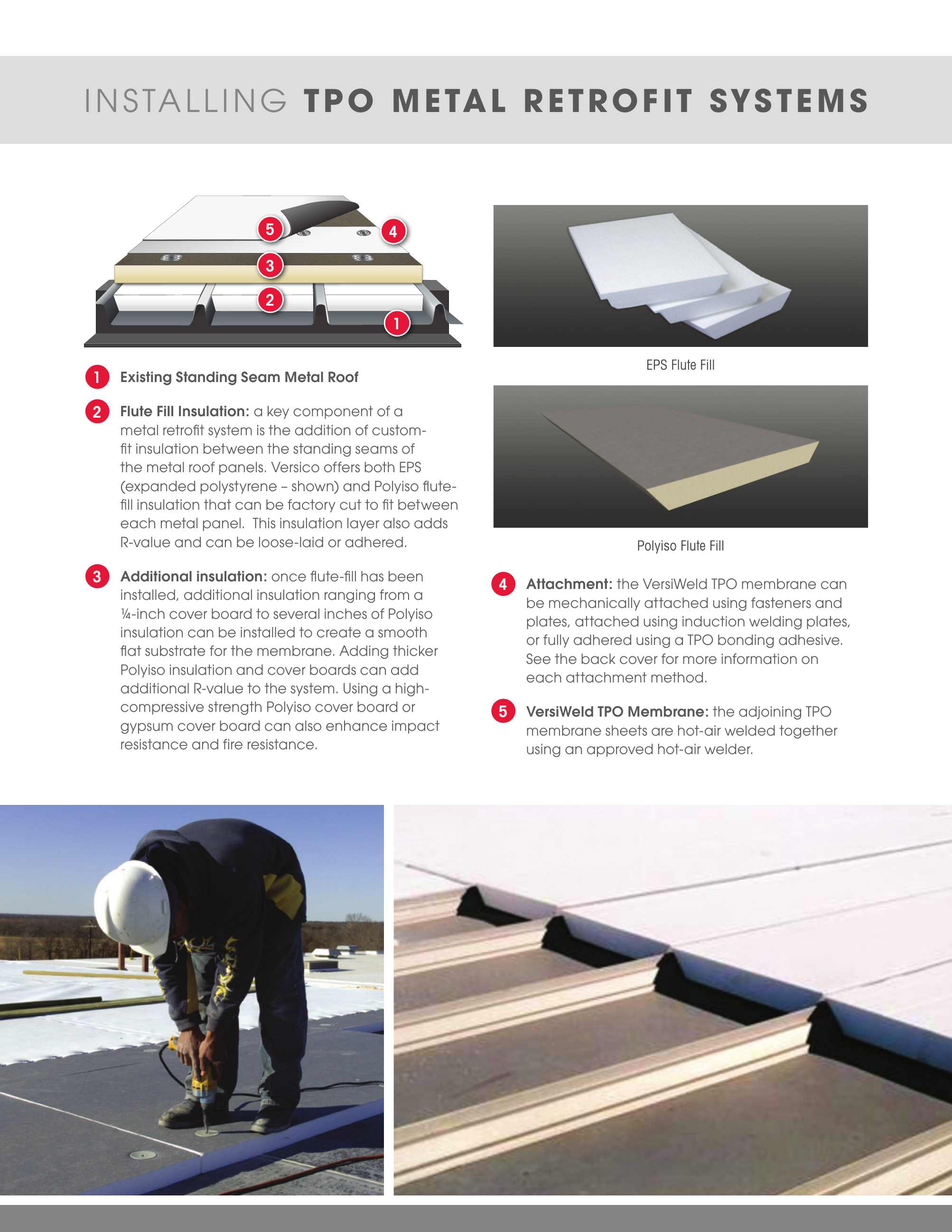 Versico Roofing Systems, Catalogs, VersiWeld TPO Brochure | ARCAT