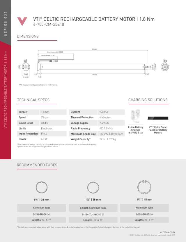 VERTILUX Ltd., Catalogs, VTi® Celtic Battery Motors Catalog | ARCAT