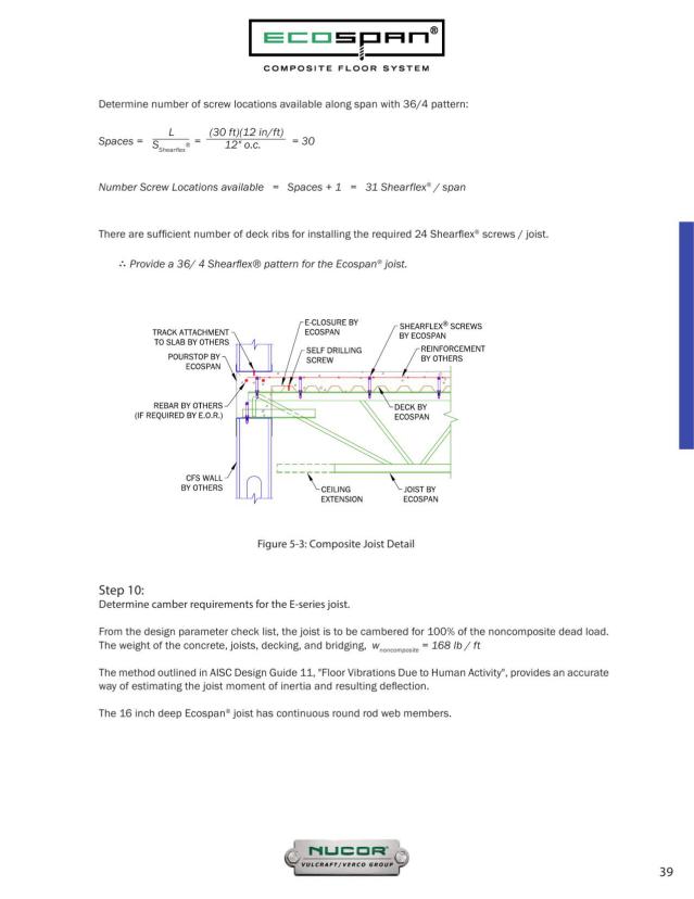 Vulcraft/Verco Group, Catalogs, Ecospan Design Manual | ARCAT