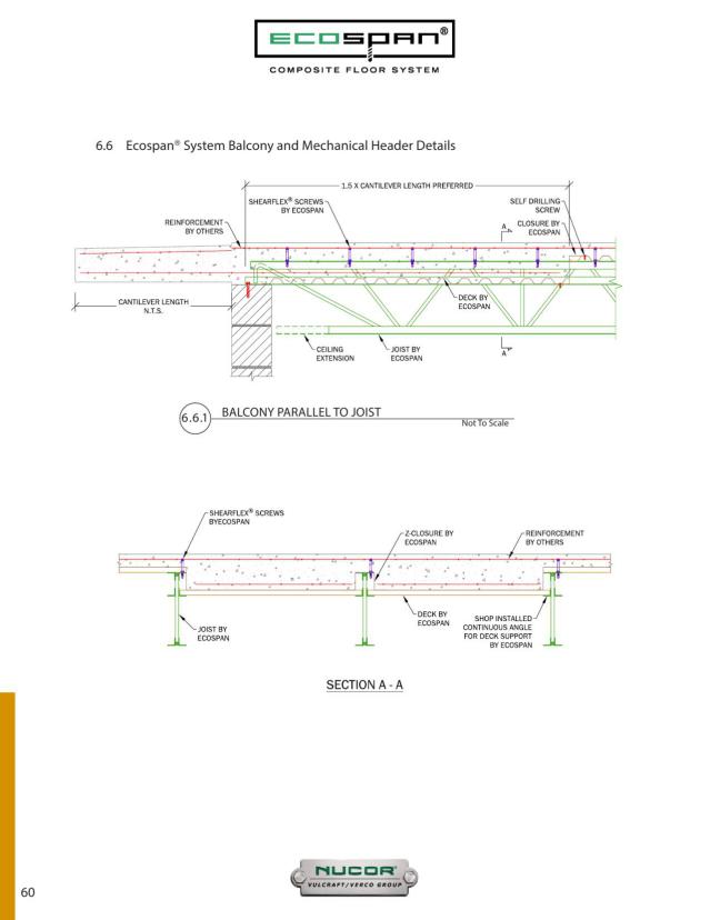 Vulcraft/Verco Group, Catalogs, Ecospan Design Manual | ARCAT
