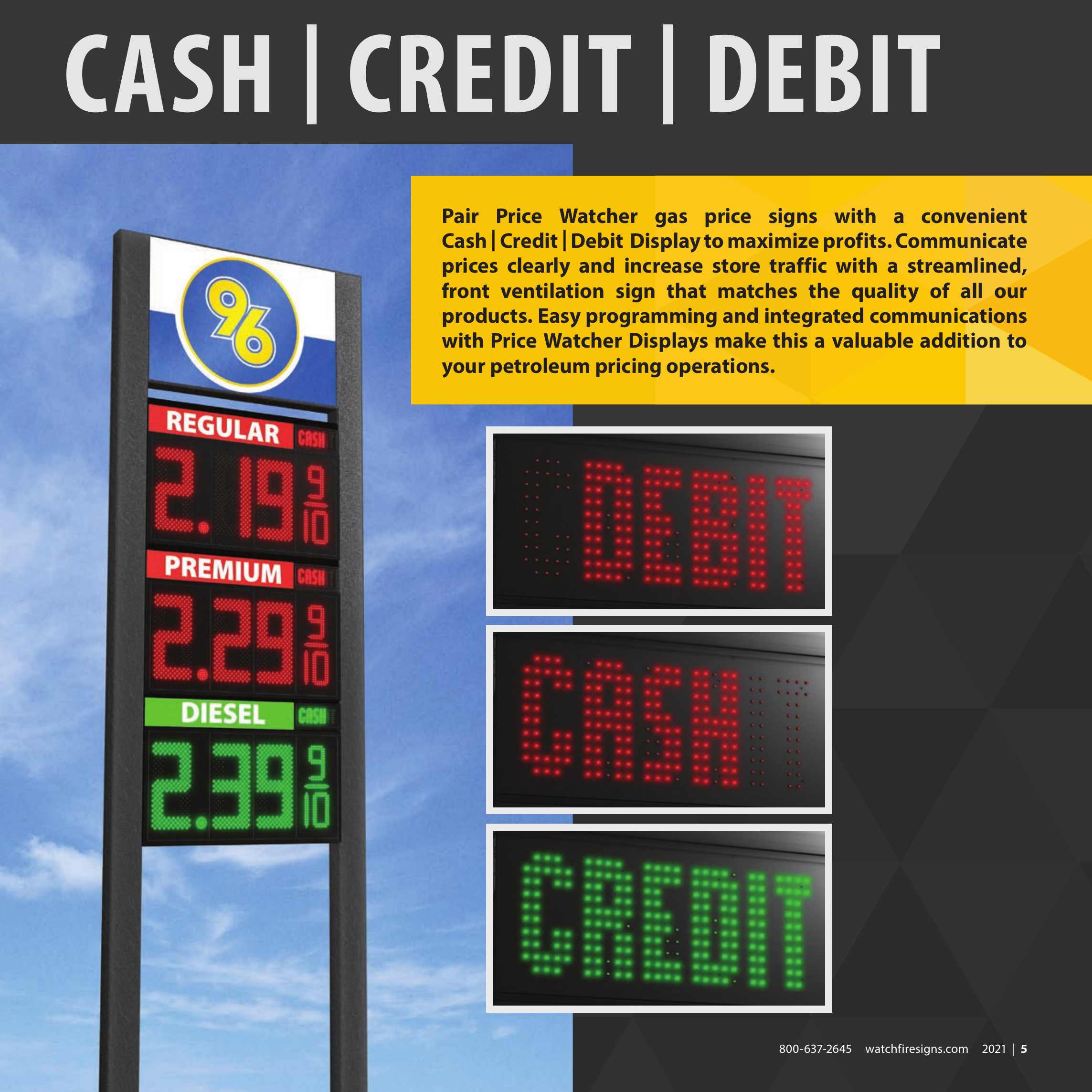 Watchfire Signs, Catalogs, C-Store & Retail Petroleum Signage Solutions ...