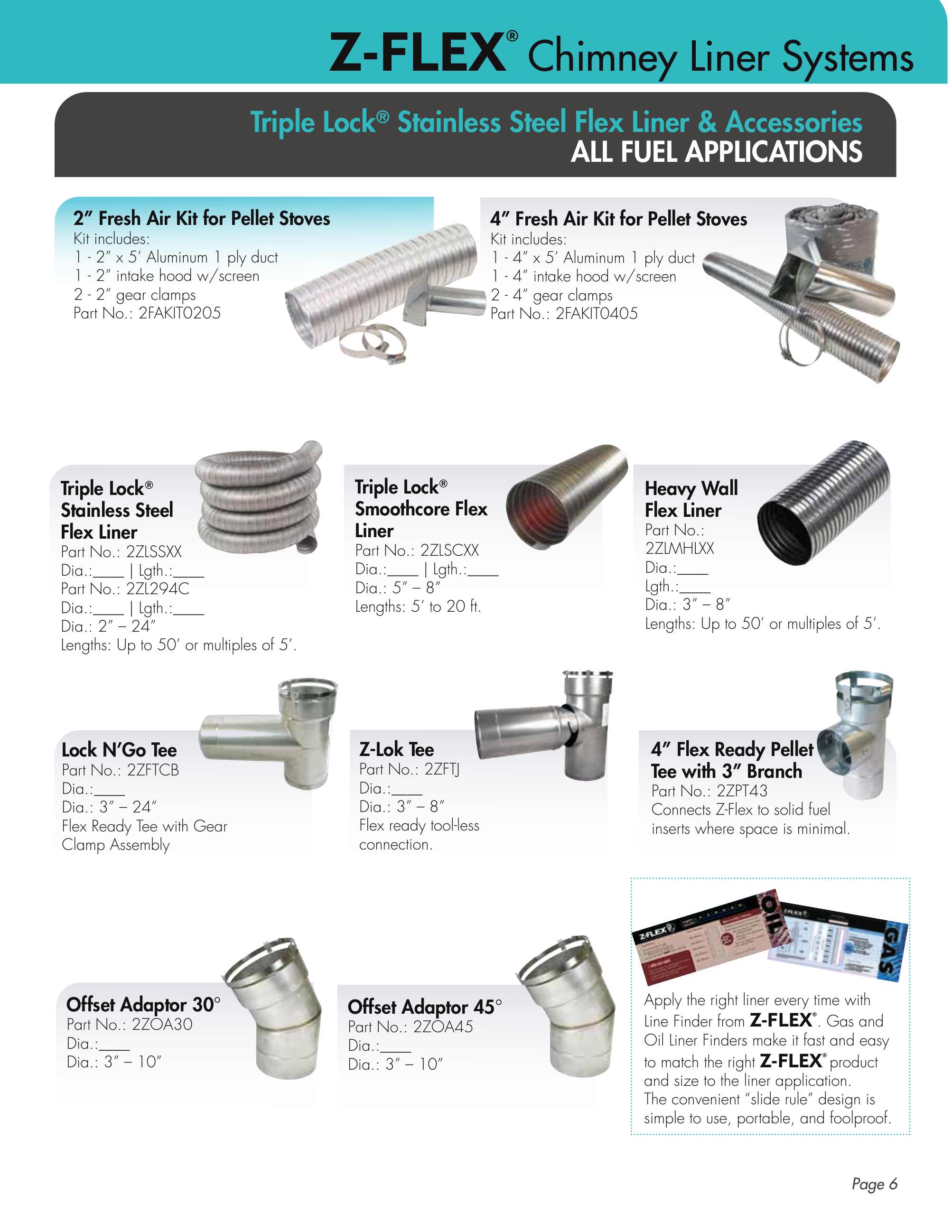 Z-Flex U.S. Inc., Catalogs, Chimney Lining System and Direct Vent | ARCAT