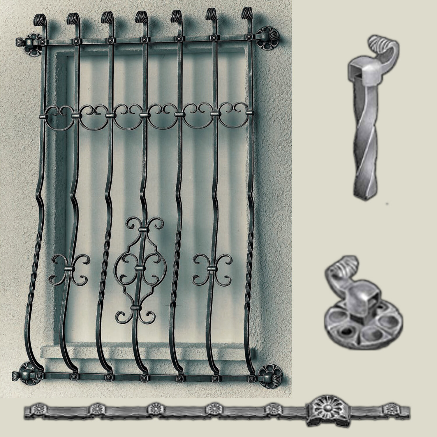 Building Product: Cross Bars for Window Guards [10308d7] | ARCAT