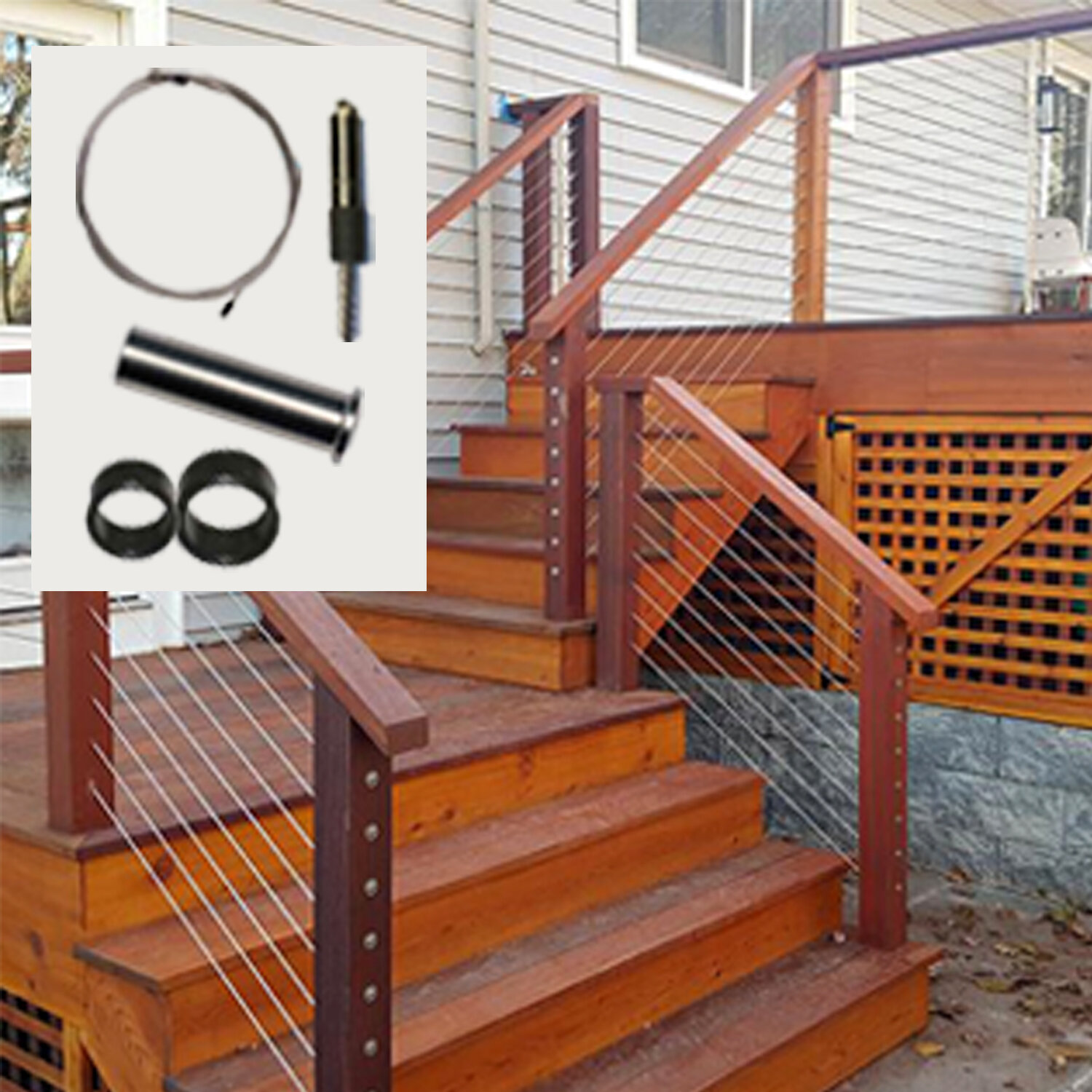 Building Product: Ultra-tec Cable Railing Infill - [10308e0] | ARCAT
