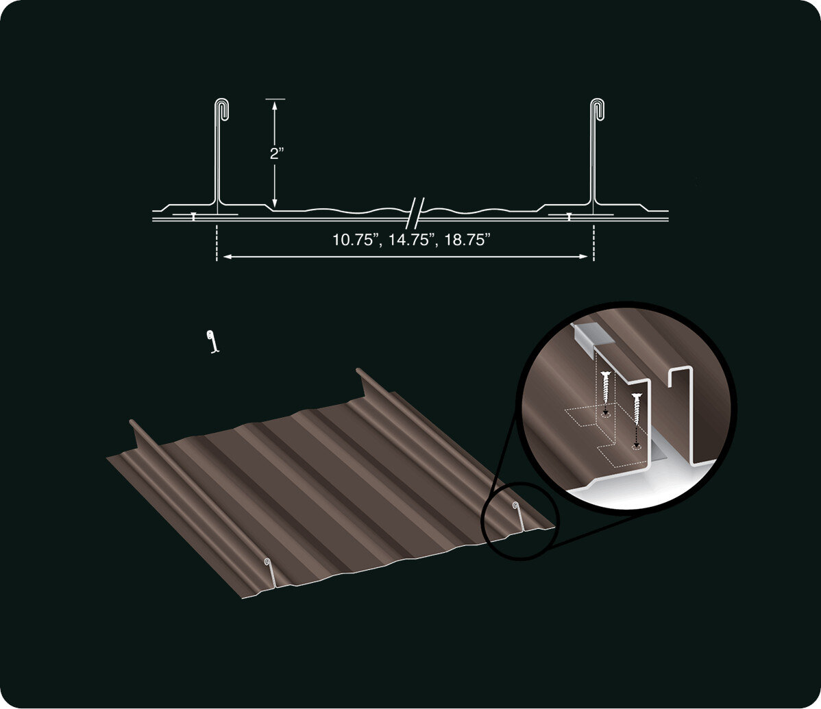 Standing Seam Roof Cad Details