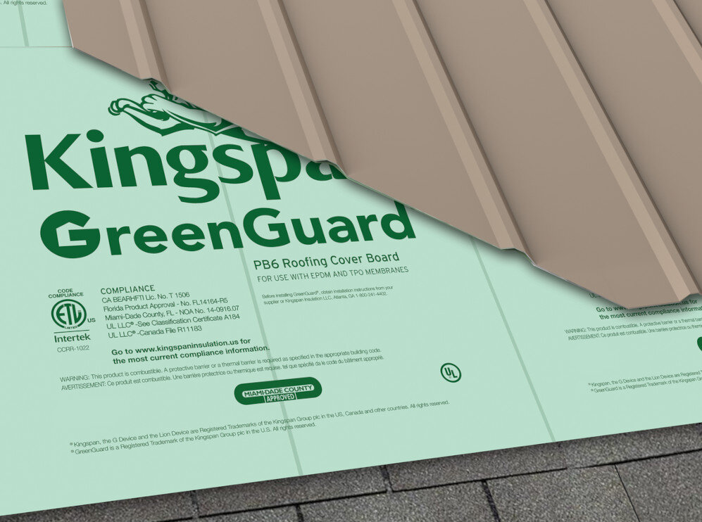 Building Product: PB6 Roofing Cover Board - [102ac2f] | ARCAT