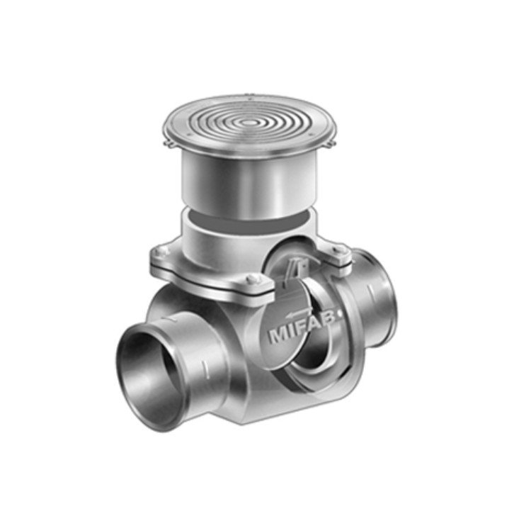 Building Product: BV1200-R Backwater Valve with PVC Flapper and Nickel ...