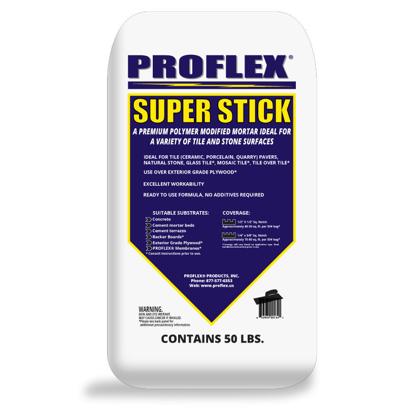 Building Product: Polymer Modified Mortar - SUPER STICK [102ea11] | ARCAT